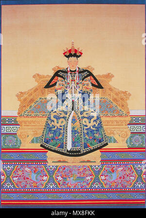 . The Official Imperial Portrait of Qing Dynasty's Imperial Consorts ...