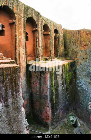 The Church of Gabriel-Rufael - Bete Gabriel-Rufael in Lalibela ...