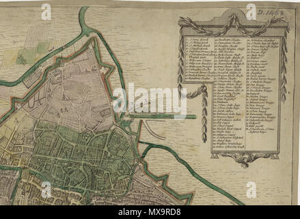 . English: Ghent map by Johann Michael Probst . 7 March 2012. Probst ...