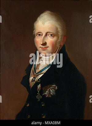 . Portrait of the Danish state minister OVE RAMEL-SEHESTED (1757–1838 ...