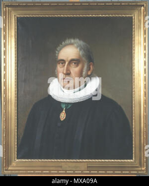 . Norsk bokmål: Portrett av Hans Jacob Stabel (født 1769, død 1836 ...