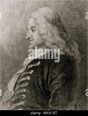. English: Portrait sketch of Henry Fielding . 1920, 1798, 1762 ...