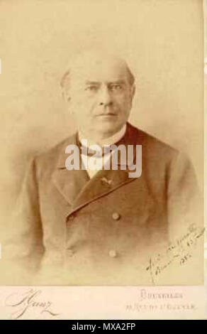 . English: The portrait of German componist and teacher Hubert ...