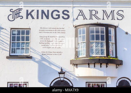 The Kings Arms, weymouth Dorset Stock Photo - Alamy