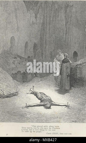 297 Inferno Canto 23 verses 52-54 Stock Photo - Alamy