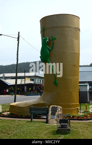 The Golden Gumboot - Tully Queensland Australia Stock Photo - Alamy