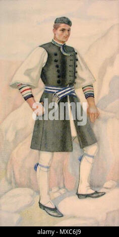 The 'Boufi' is a traditional Macedonian Greek costume, worn by women ...