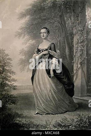 Martha Dandridge Custis Washington Stock Photo - Alamy