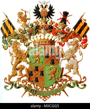 Deutsch: Wappen der Familie des von Essen. English: Coat of arms of the ...