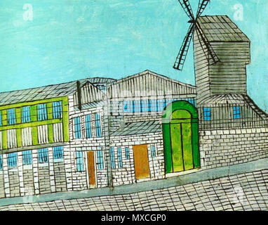 Louis Vivin-Le Moulin de la Galette Stock Photo - Alamy