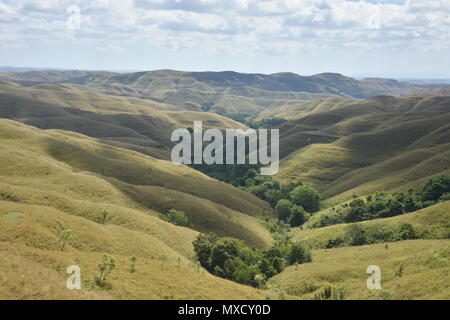 Scenery of Warinding Hills, in East Sumba Stock Photo - Alamy