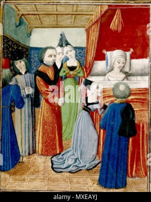 . Čeština: Anna Lucemburská . 15th century. Anonymous 390 Nna smrtA ...