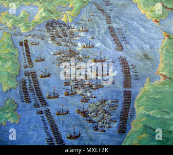 The Battle of Lepanto Stock Photo - Alamy