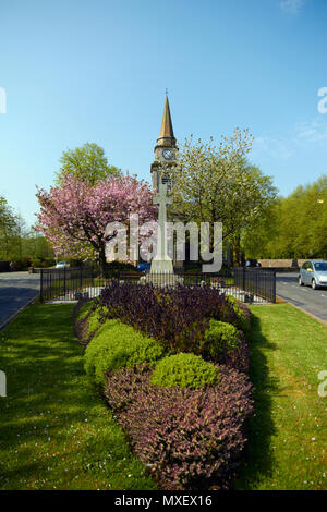 Paisley in Scotland with bridge and church circa 1995 Stock Photo - Alamy