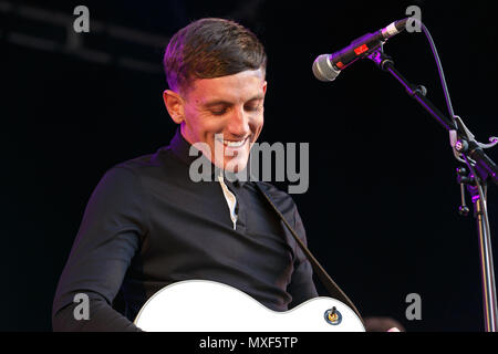 Louis Berry, singer, performing live onstage. Louis Berry in concert ...