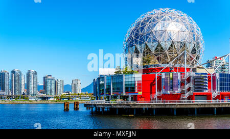 Vancouver Science center Sphere building Stock Photo - Alamy