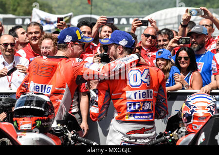 Mugello Circuit, Scarperia, Italy. 3rd June, 2018. Italian Motorcycle ...
