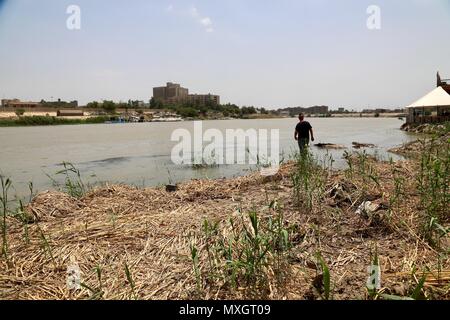 Iraq - Baghdad and the Tigris. Photo taken in 1920s after creation ...