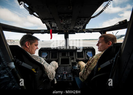 Maj. Gen. Steven Basham, left, the director, legislative liaison ...