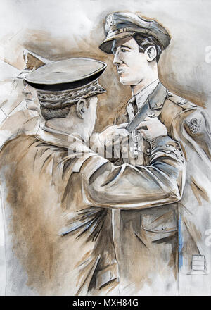 Brig. Gen. James “Jimmy” Stewart (Painted right, during tenure as ...
