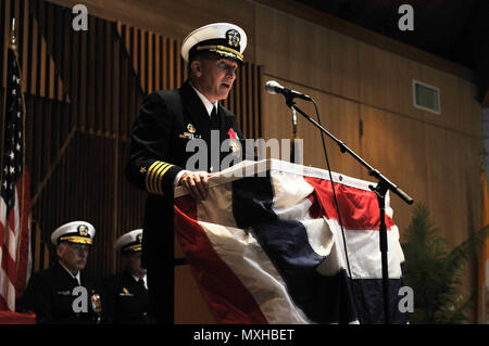 Capt. David Soldow, from San Francisco, California receives honors from ...
