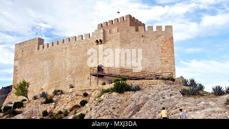 Castillo de Petrer. Alicante.España Stock Photo - Alamy