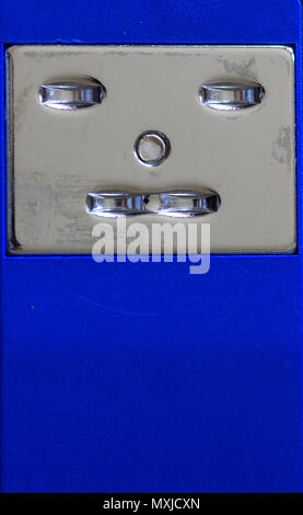 Face on a stapler Stock Photo - Alamy