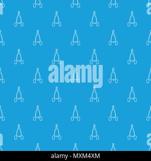 Medical pliers pattern vector seamless blue Stock Vector Image & Art ...