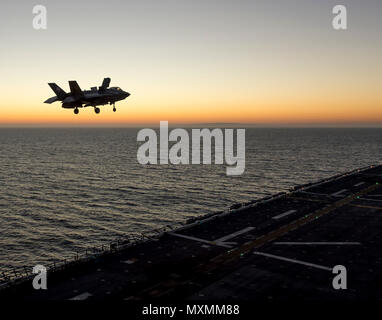 An F-35B Lightning II short takeoff vertical landing (STOVL) variant ...