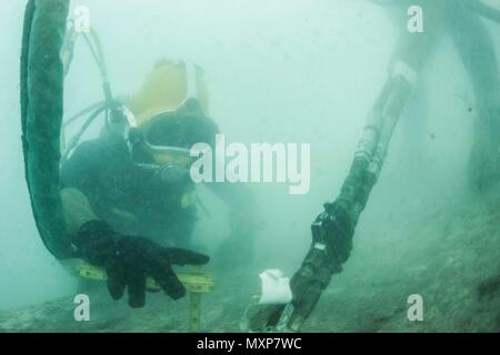 USS Emory S. Land (AS-39) under construction at Lockheed Shipbuilding ...