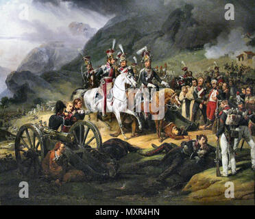Vernet Emile Jean Horace - the Battle of Isly. August 14th 1844 Stock ...