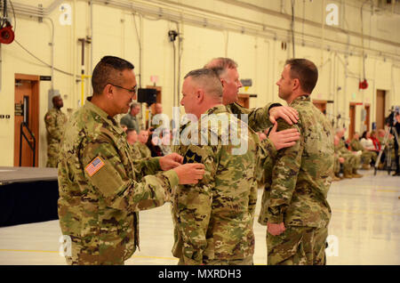 Col. Bryan Grenon (middle), commander of the 81st Stryker Brigade ...