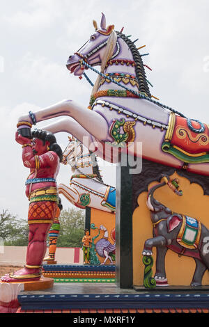 Guardian deity Ayyanar is village god worshipped predominately near ...
