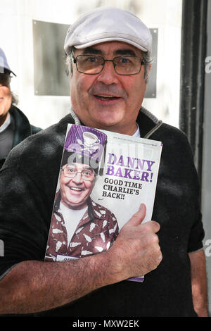 Danny Baker Radio TV Presenter October Outside his house in Kidbrooke ...
