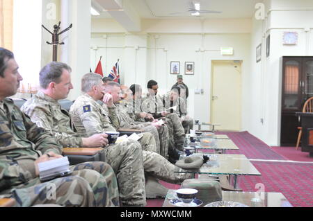 British Brig. Gen. Ian Rigden, commanding officer overseeing the ...