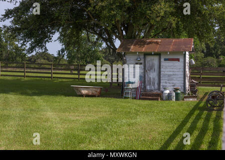 Old Decorated Farm Landscape Stock Photo - Alamy