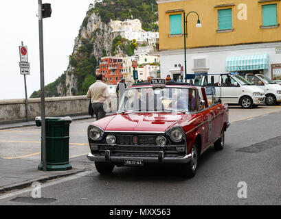 Taxi Capri Italy Stock Photo - Alamy