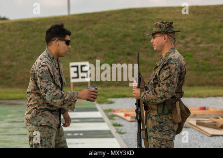 U.S. Marine Sgt. Erwin GarciaRoacho, a range coach with III Marine ...