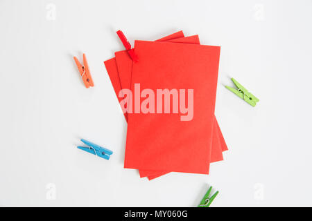 Inspired craft tools in a white background Stock Photo - Alamy