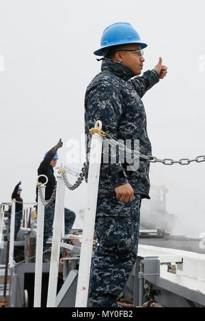 NEWPORT NEWS, Va. (Dec. 16, 2016) – Quartermaster Lydia Pandorf, a ...