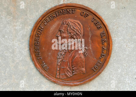 Dismal Nitch monument, Lewis and Clark National Historical Park ...