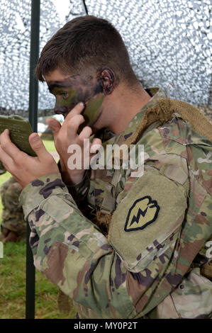 Pvt. Evan Swanson, assigned to 2nd Battalion, 35th Infantry Regiment ...