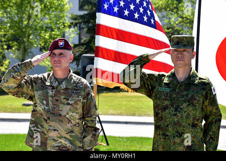 U.S. Army Lt. Col. Clint Tisserand, commander of the 1st Squadron, 14th ...