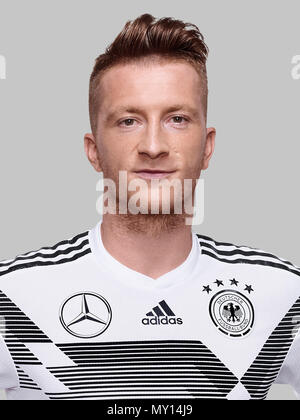 Marco Reus, at the official portrait photo session of the German men's ...