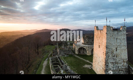 Novy Afon, Abkhazia, Georgia - February 24, 2018: Landscape with views ...