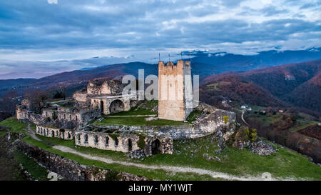 Novy Afon, Abkhazia, Georgia - February 24, 2018: Landscape with views ...