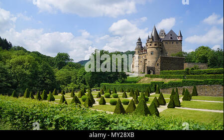castle Burresheim Castle park Garden Park castle Mayen Eifel Germany ...