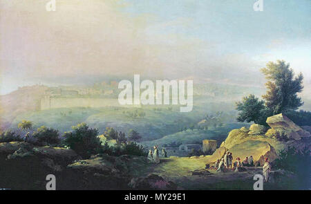 Maxim Vorobiev - View of Jerusalem Stock Photo - Alamy