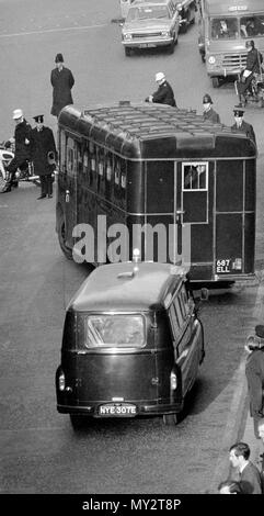 Black Maria Old police van at London to Brighton Commercial Vehicle Run ...