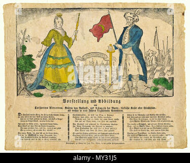 Vorstellung und Abbildung von Catharina Alexiewna object110 Stock Photo - Alamy